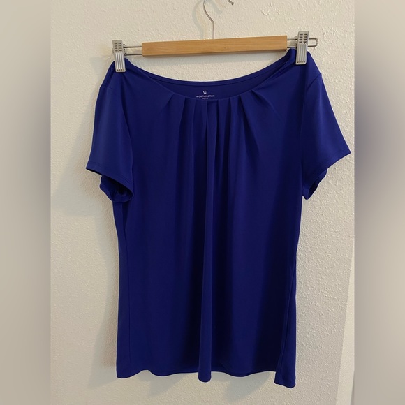Worthington | Tops | Worthington Royal Blue Business Top | Poshmark